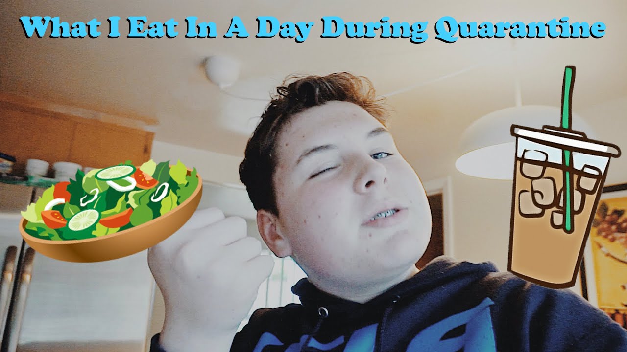 Healthy(ish) What I Eat In A Day During Quarantine⎟Stay Safe! - YouTube