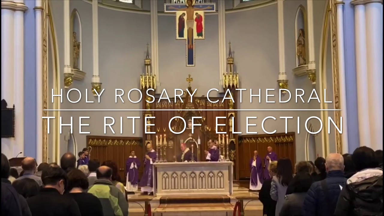 The Rite of Election 2020 - YouTube