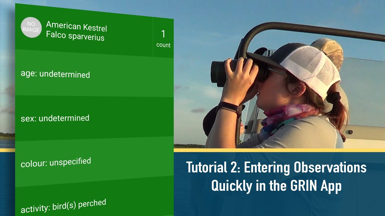 Tutorial 2: Entering Observations Quickly in the GRIN App - YouTube