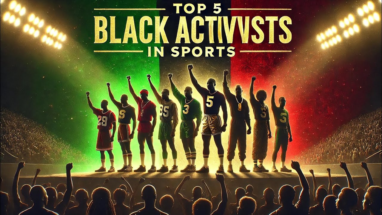 🏾Top 5 Black Activists in Sports History | Athletes Who Changed the ...