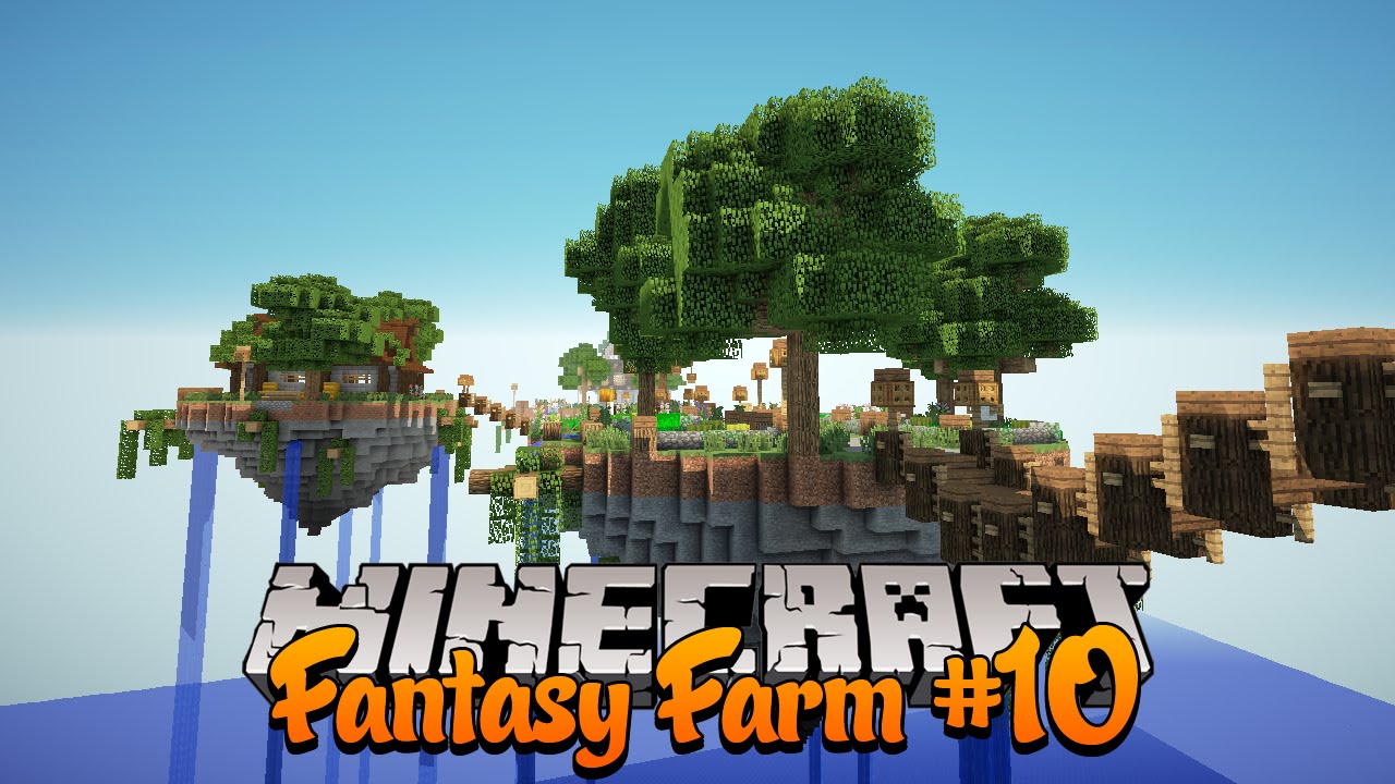Minecraft Fantasy Farm #10: A Ilha do Moinho (Parte 1) - YouTube