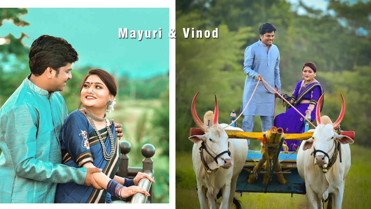 Marathi Pre-Wedding 4K TEASER 2021 Mayuri & Vinod - YouTube