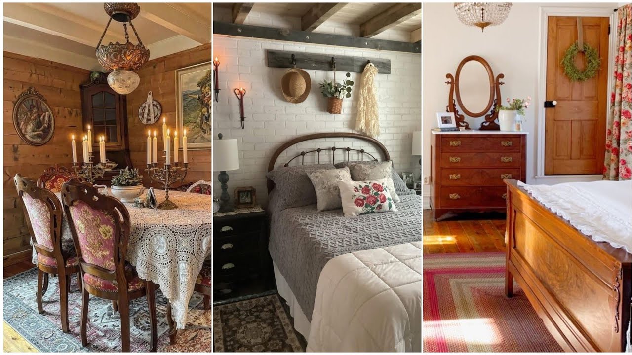 100+Vintage Cottage style home decorating ideas. Vintage home decorating ideas.#vintagestyle # ...