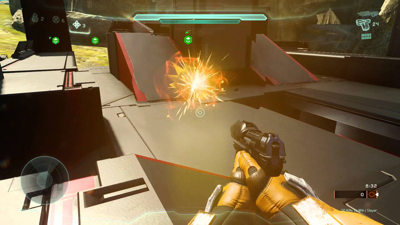Halo 5 Splinter Grenade - YouTube