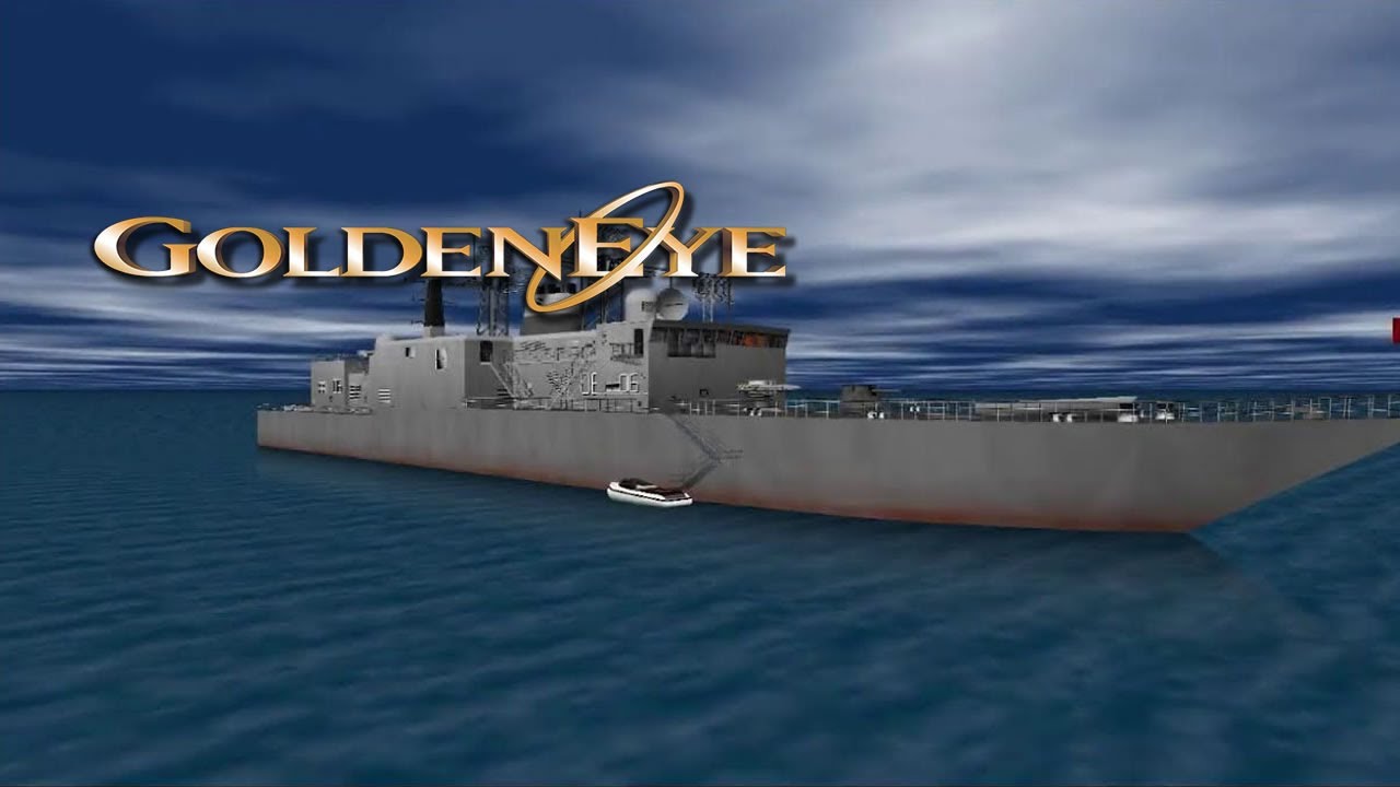 Goldeneye 007 - Frigate - Secret Agent Level - 100% Walkthrough - (N64 ...