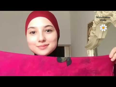 🌺Способ с шарфом 🌺