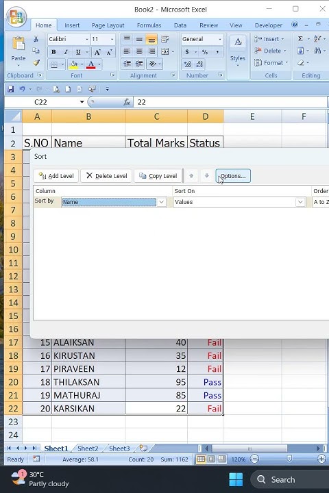 How To Use The Custom Sort Feature In Microsoft Excel Exceltech Excelworld Exceltips Excel