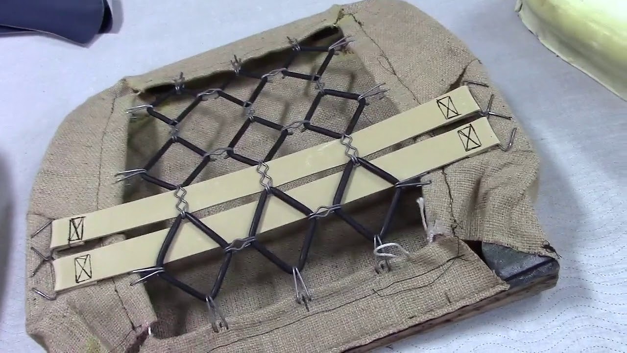 Porsche 356 Inner Seat Rebuild Kit & Foam Pads - YouTube