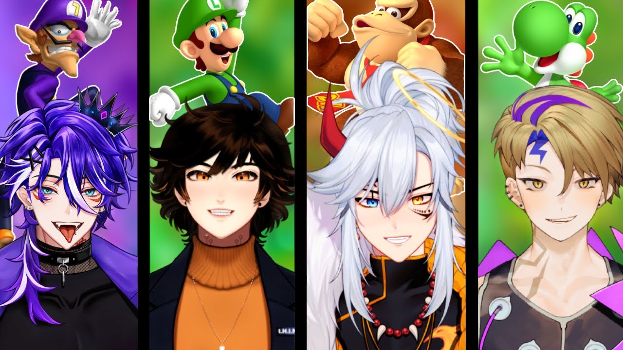 Mario Party With Hot Men! QuinnBenet, RiiKamiVT, and Thintrovert - YouTube