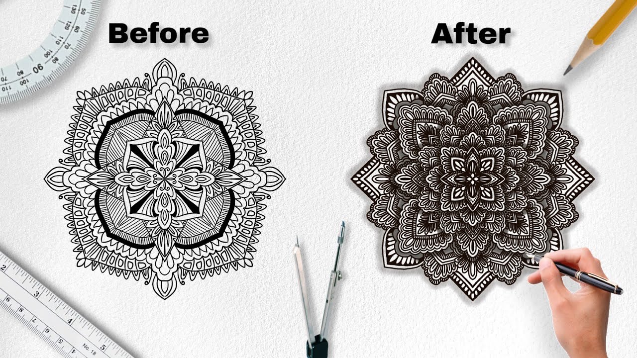 Mastering Mandala Art: A Beginner’s Guide to Digital & Traditional Techniques! - YouTube