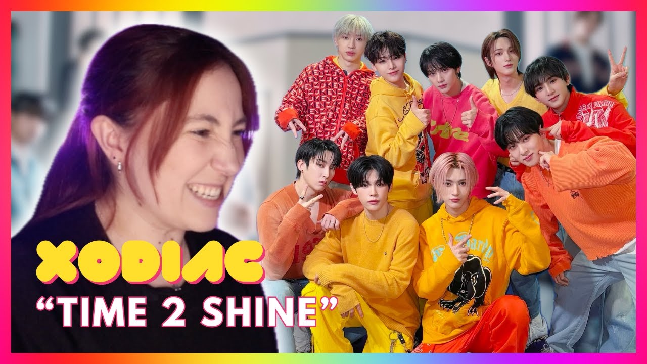 XODIAC 소디엑 “Time 2 Shine” | Mireia Estefano Reaction Video - YouTube