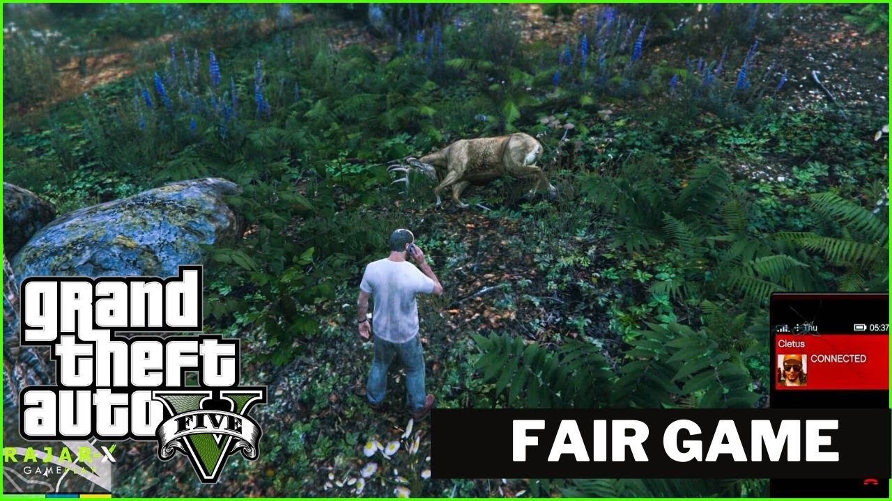 GTA 5 - Cletus Fair Game | Trevor Elk Hunter - YouTube