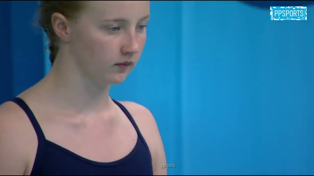 Frida Kallgren (Sweden) l 1m Platform — European Diving Championships ...