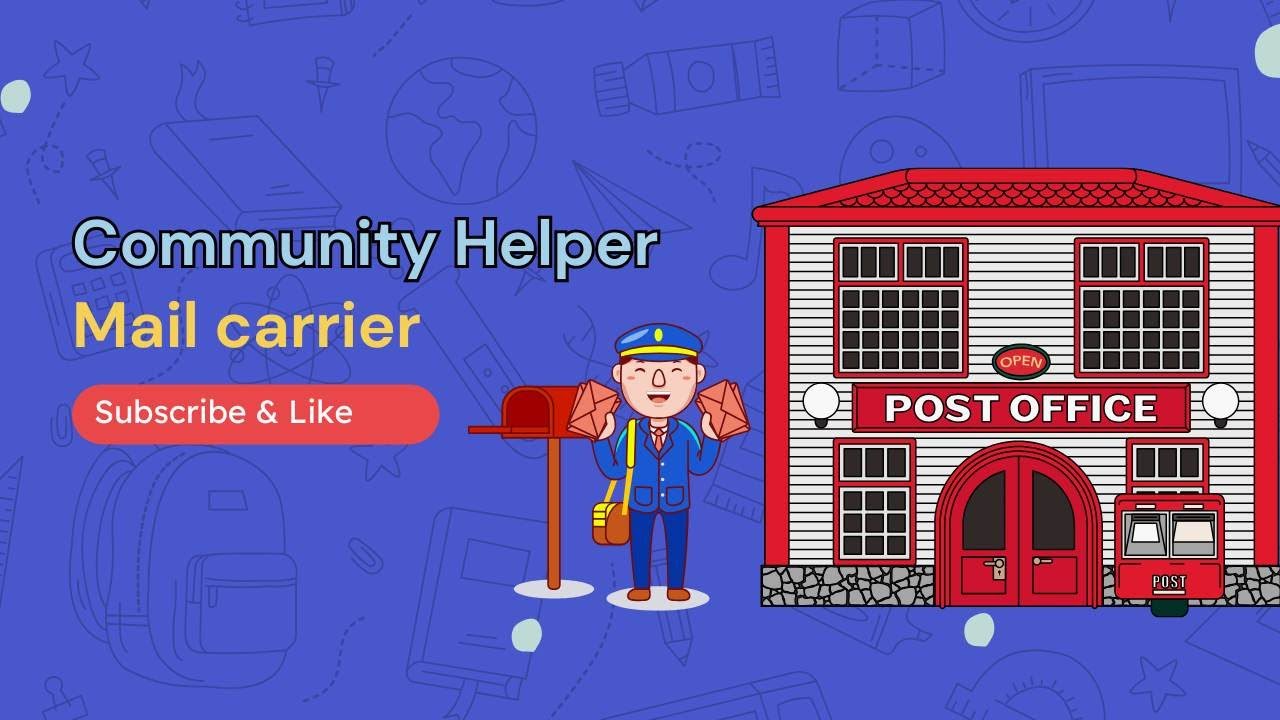 Who Delivers Our Letters? | Community Helpers- Mail Carrier | Community ...
