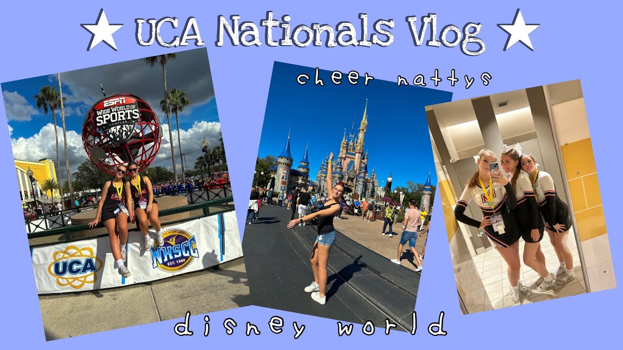 WHAT ITS LIKE COMPETING AT DISNEY WORLD NATIONALS - cheer vlog - YouTube