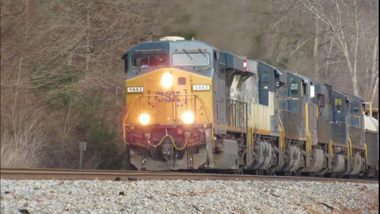 Spirit unit & EMDs! CSX 1776 Honoring our Veterans trails M693 & SD50-3 on M692!February 13 ...