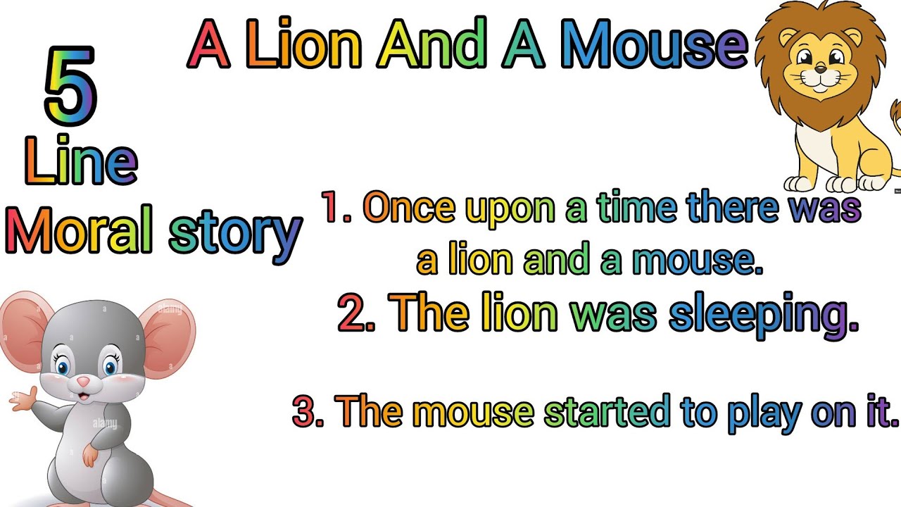 5 line moral story in english |5 line moral story | - YouTube