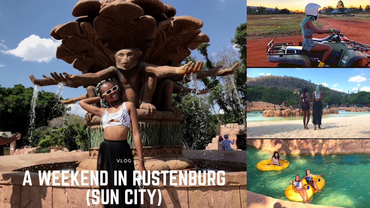 TRAVEL VLOG: A weekend in Rustenburg||Sun City+ Ten flags theme park ...