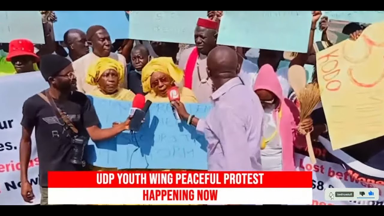 YOUTH WING PEACEFUL PROTESTS IN BANJUL @-LIVE PART2 -10TH MARCH 2023 ...
