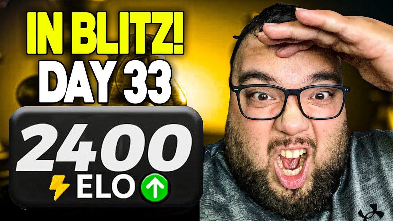 My Opponent's 1.b4 is Too Strong | Blitz Challenge to 2400 ELO Day 33 ...