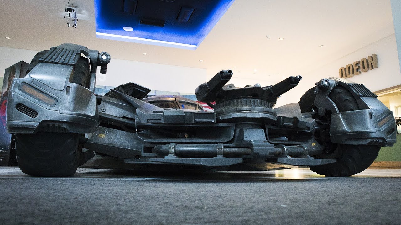 Up Close with the New Batmobile - YouTube