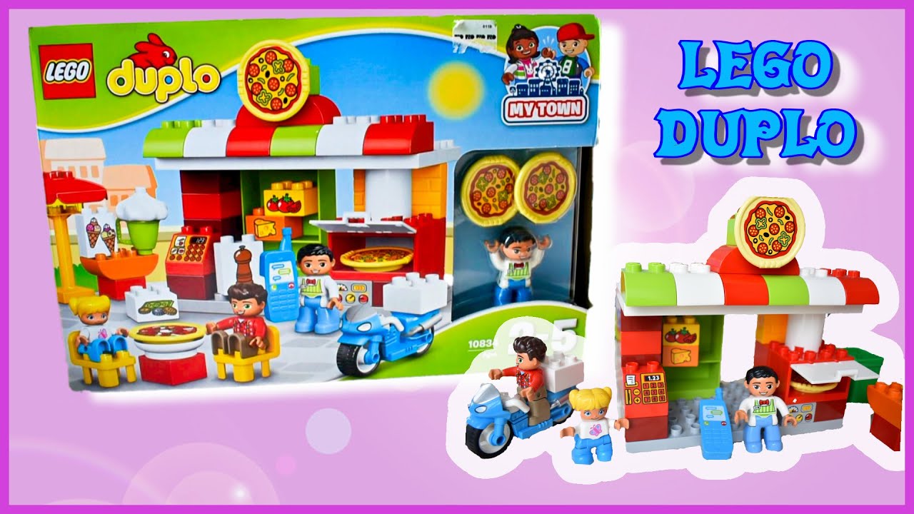 Lego pizza shop/ pizza bestellen/ order pizza/披萨店 - YouTube