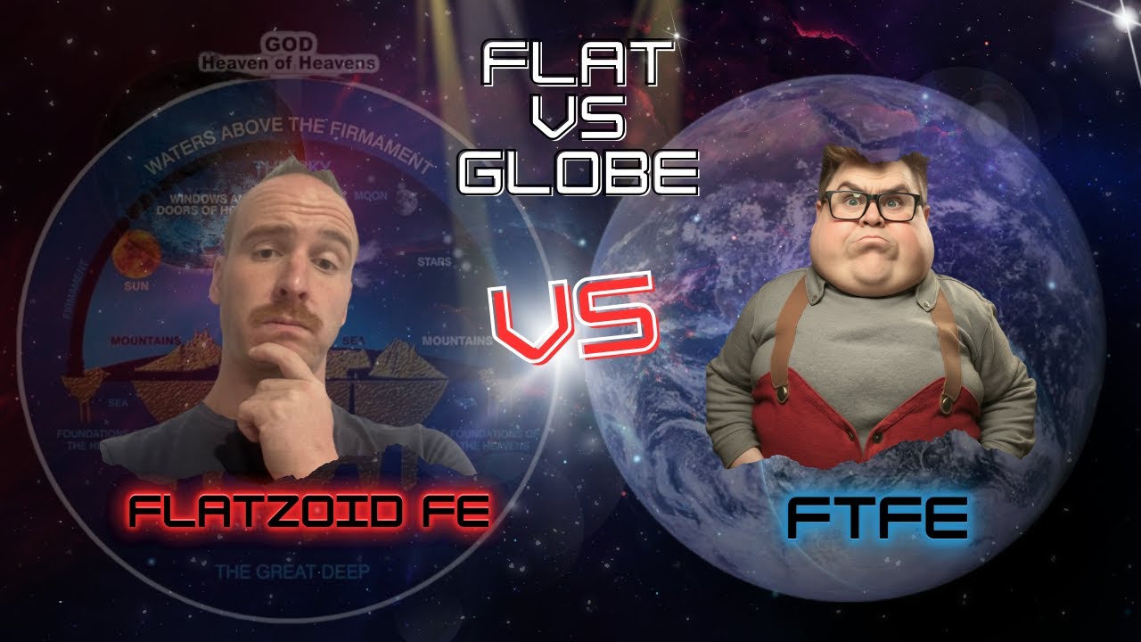 Flat Earth or Globe Earth What's the REAL Truth debate : Flatzoid vs ...