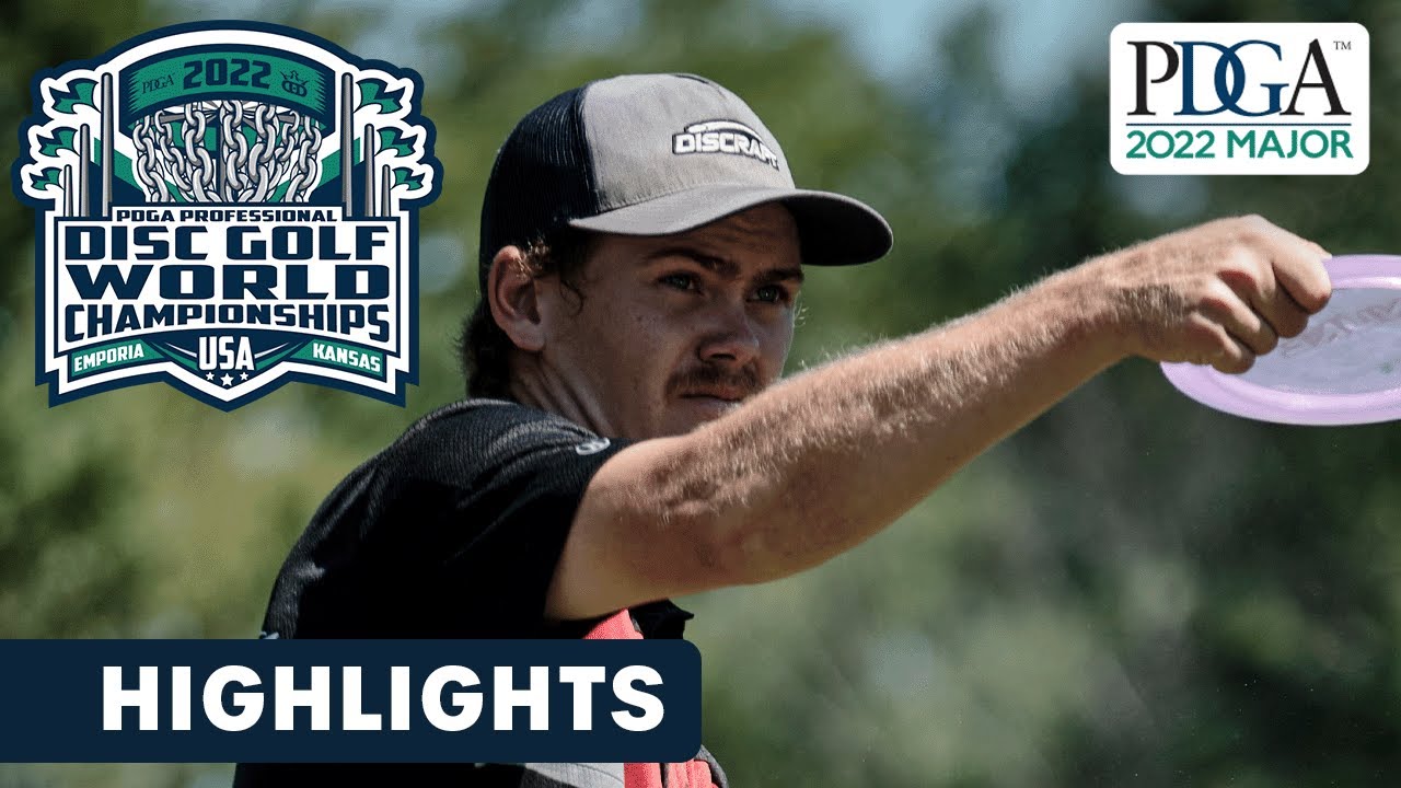 Round 2 Highlights, MPO | PDGA Pro World Championships - YouTube