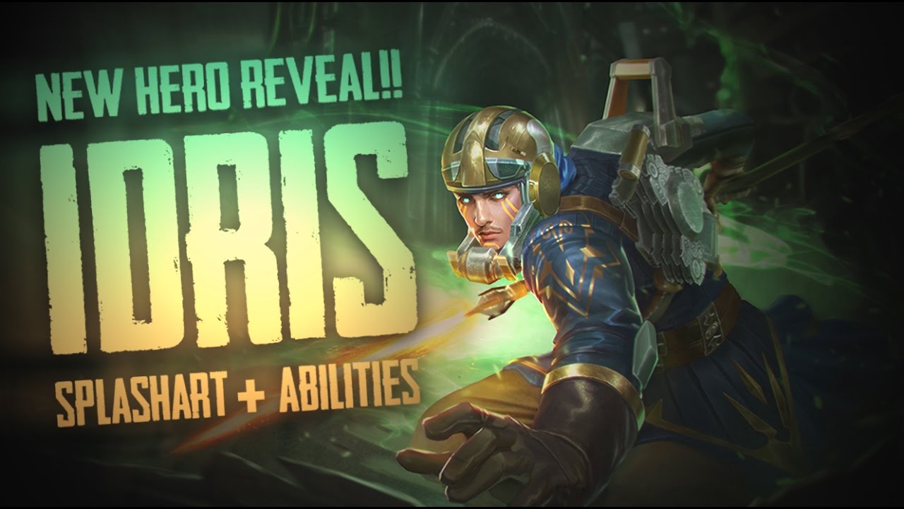 Vainglory News- NEW HERO REVEAL!! Idris [Splash Art + Ability Breakdown ...