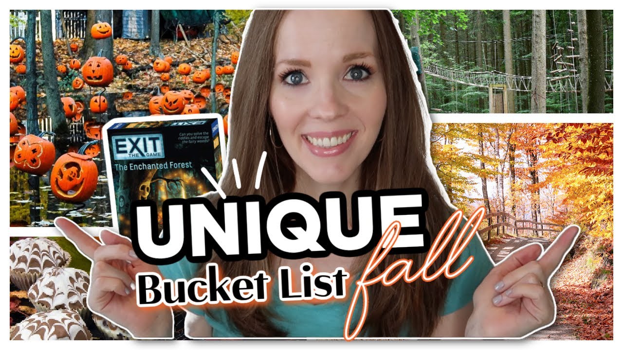 UNIQUE FALL BUCKET LIST IDEAS | NOT YOUR TYPICAL FALL ACTIVITIES ...