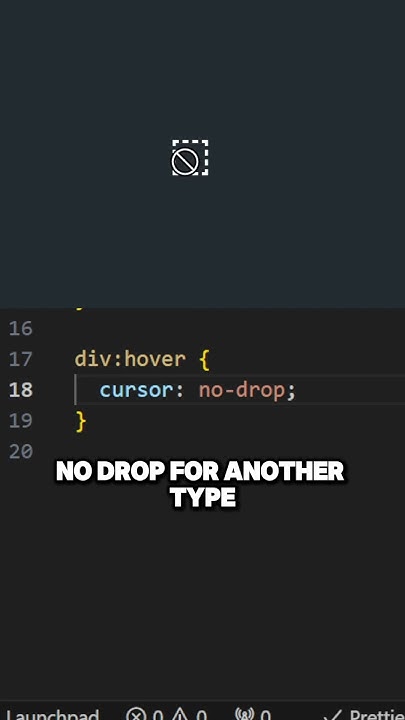 Customize Your Cursor In CSS | Easy 50 Seconds |#coding #webdev #htmlcssjavascript - YouTube