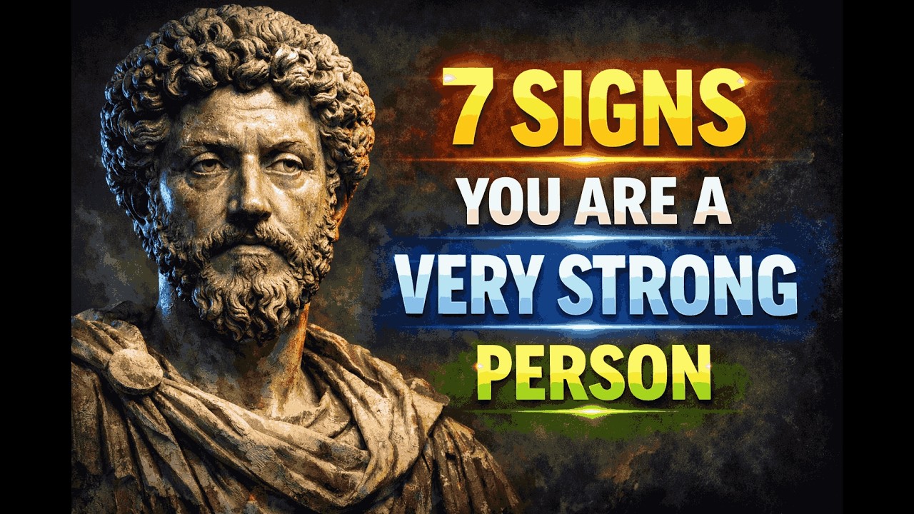 POWERFUL: 7 SIGNS You Are a VERY STRONG PERSON | Stoic Philosophy ...