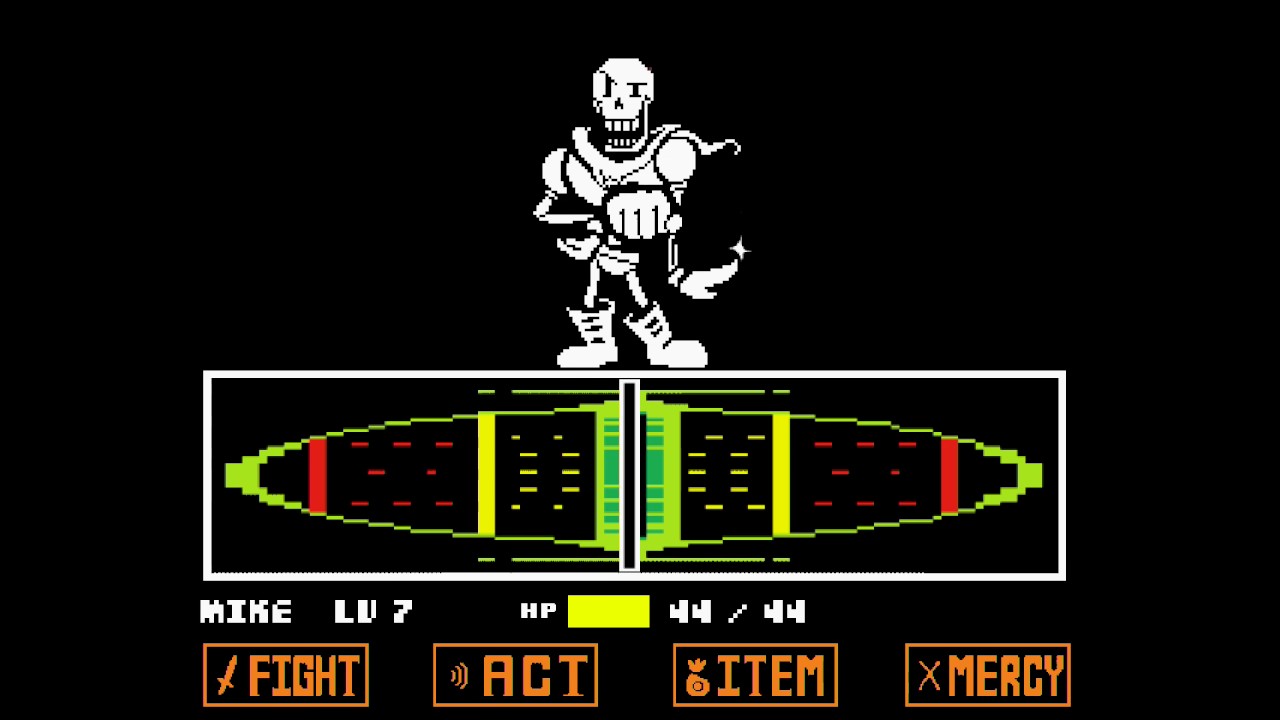 Papyrus No Hit Run (Undertale-Normal Playthrough) - YouTube