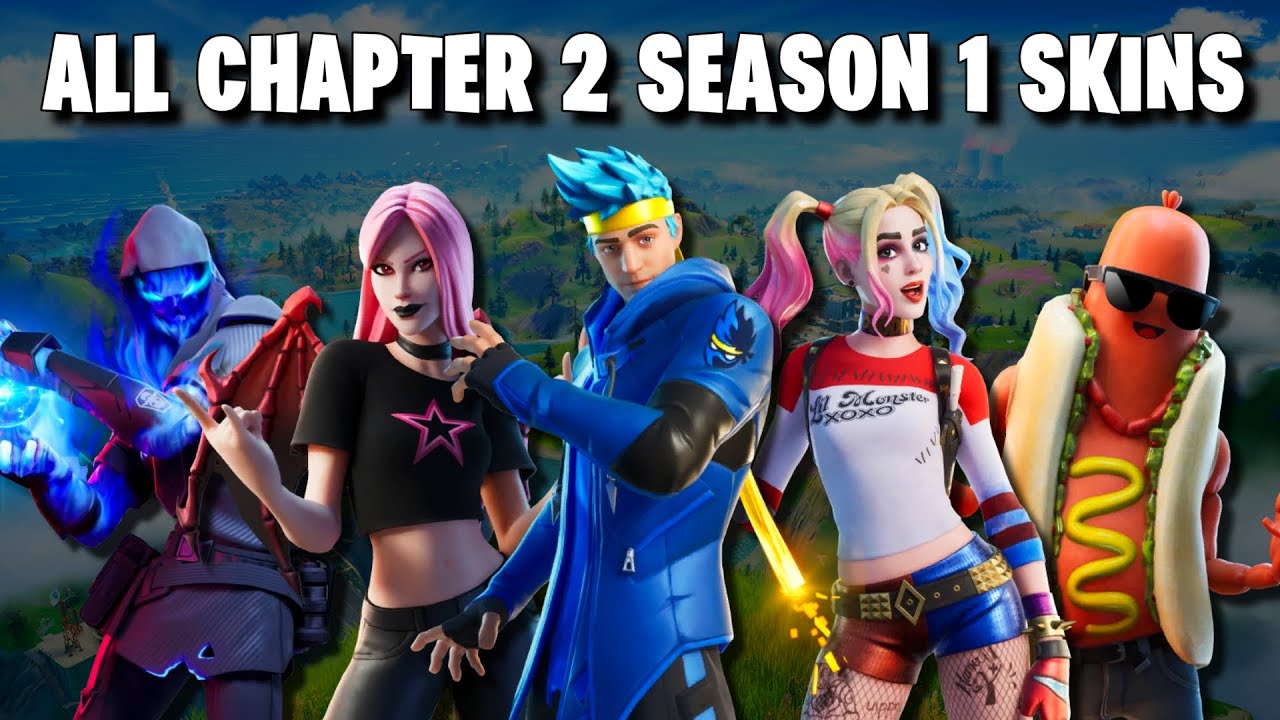ALL Chapter 2 Season 1 Skins in Fortnite! - YouTube