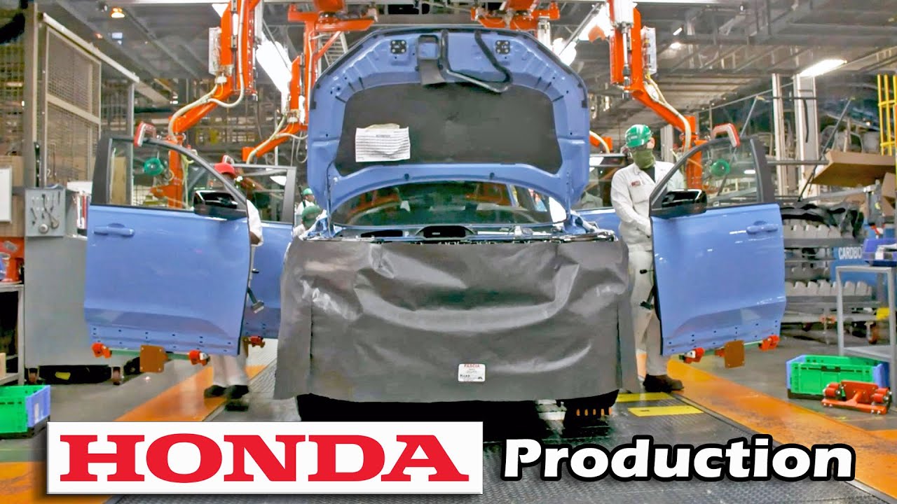 Honda Pilot Production in North America, SUV assembly - YouTube