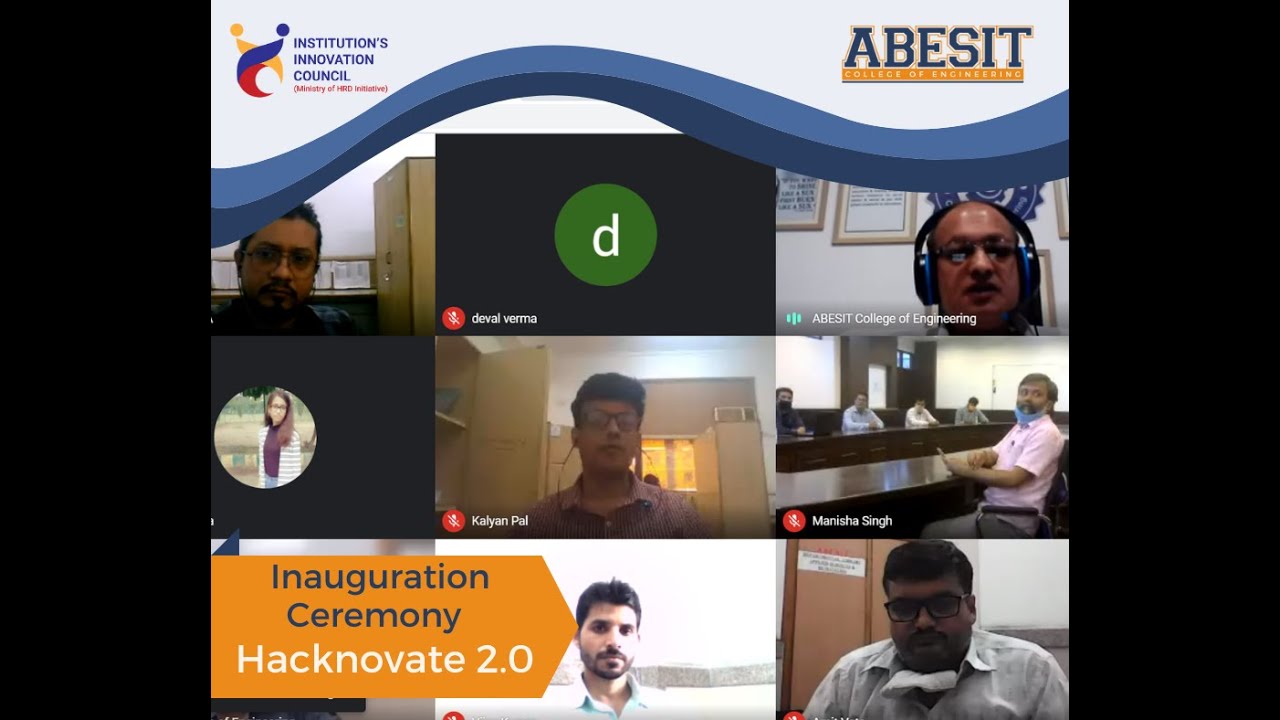 Hacknovate 2.0 - Inauguration Ceremony - YouTube