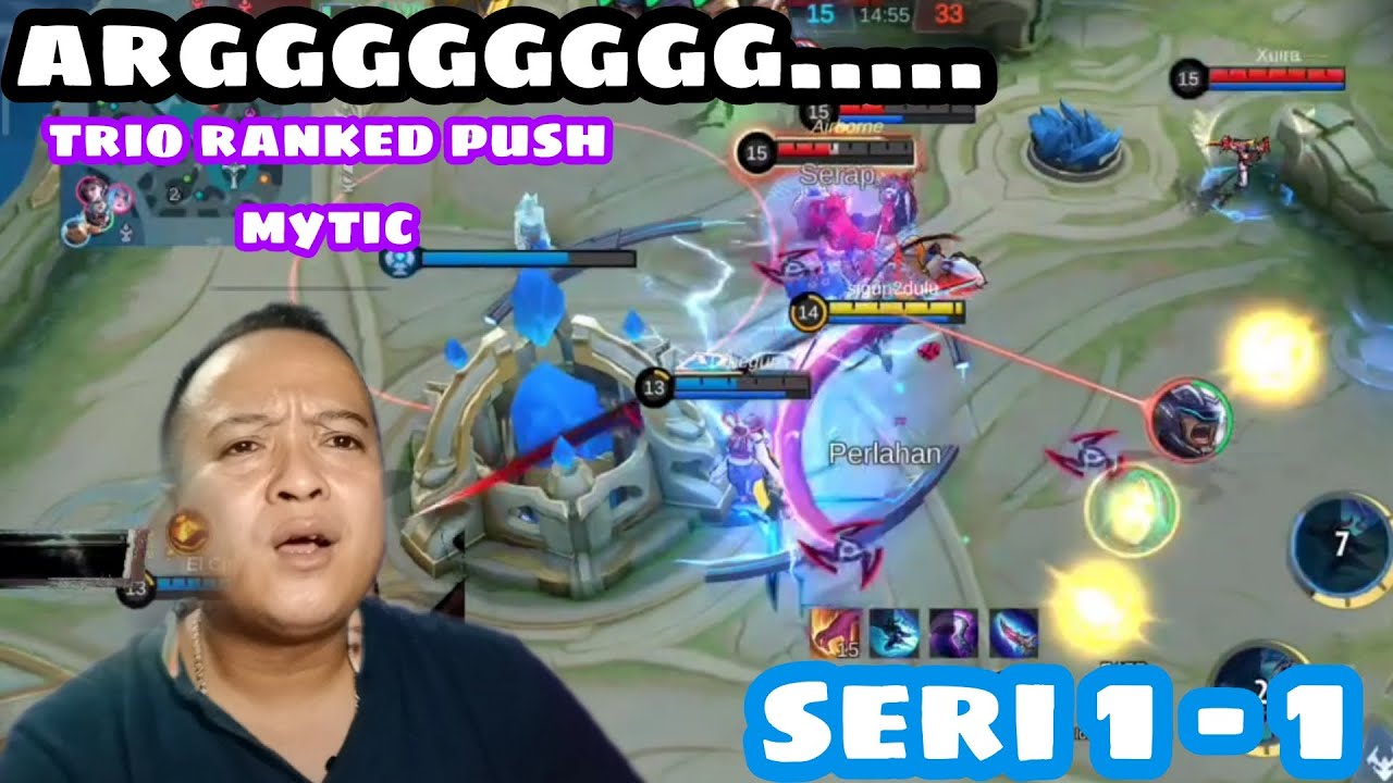 BAR BAR TRIO RANKED || 1 BERBALAS 1||| #barbar #mobilelegends #mobilegaming #trio #tutorial ...