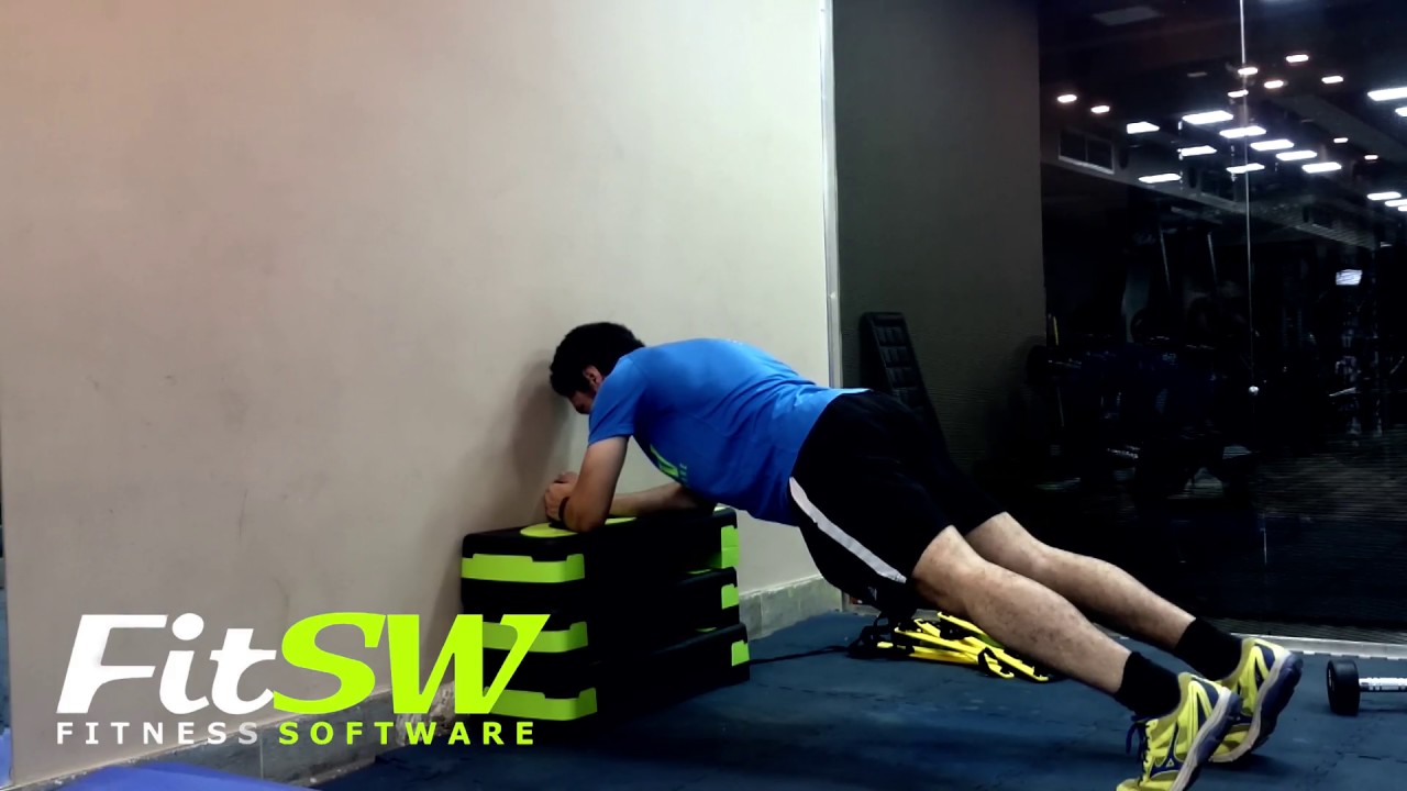 Incline Plank: Exercise Demo How-to - YouTube