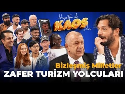 ÜMİT ÖZDAĞ 'DAN HAYRETTİN ile KAOS PROGRAMINA SÜPRİZ, BİRLEŞMİŞ MİLLETLER KOMEDİ STANDUP EKİBİ