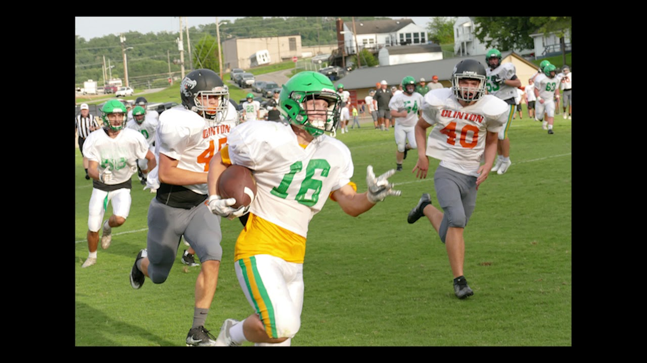 rhea county football vs clinton - YouTube