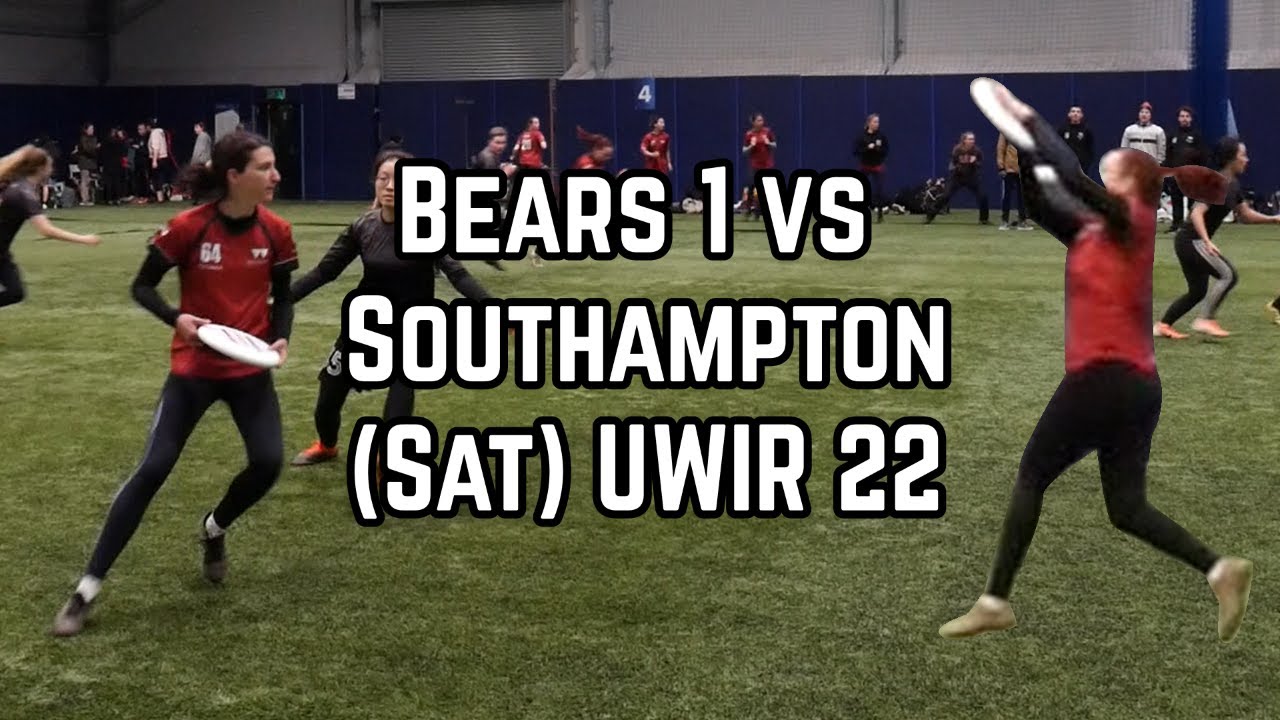 UWIR 22: Bears 1 vs Southampton 1 (Saturday) - YouTube