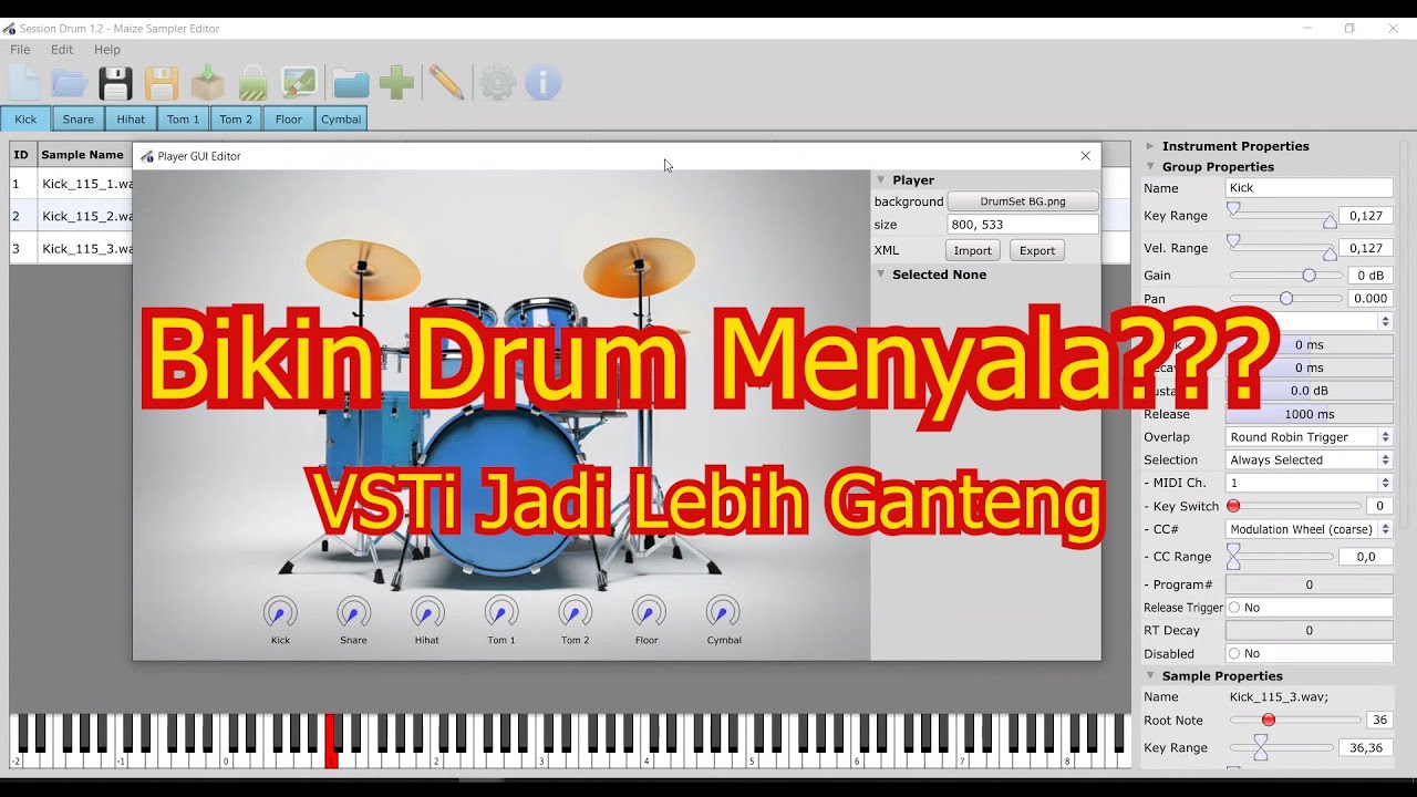 Bikin VSTi Drum Menyala??? - YouTube