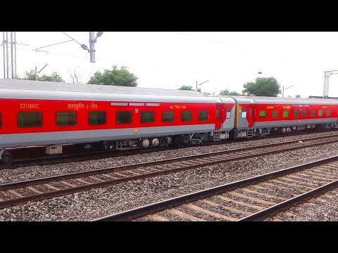 New LHB AC Rake at Hubli division | South Western Railways | Indian ...