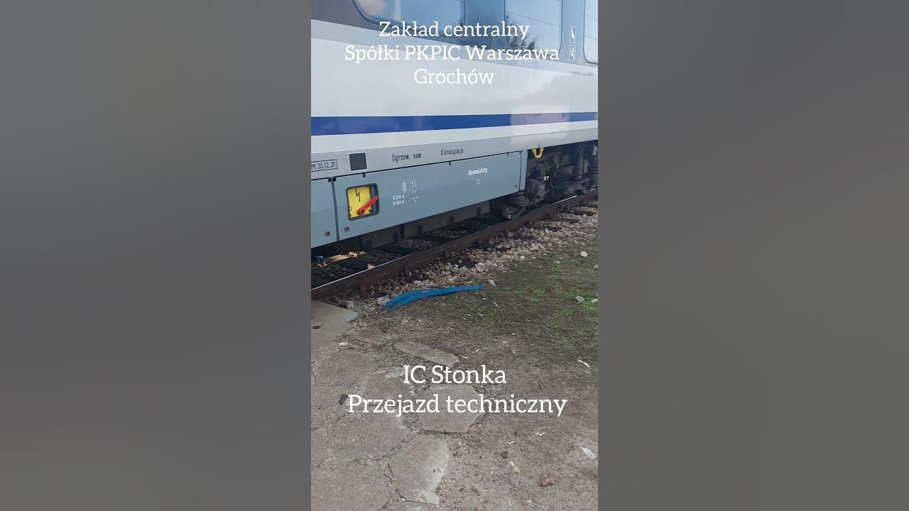 Powolne przetaczanie się składu na teren hali PKP IC. #139 - YouTube
