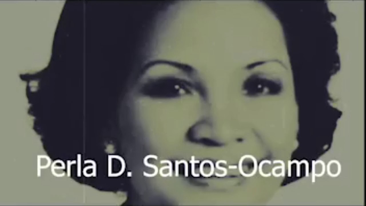 Perla d. Santos-Ocampo - YouTube