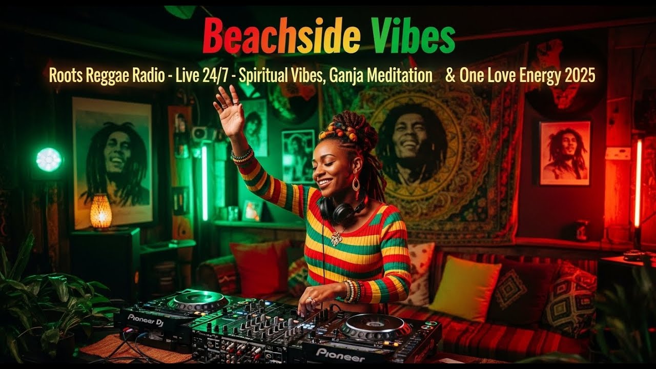 Roots Reggae Radio 🌴 Live 24/7 – Spiritual Vibes, Ganja Meditation ...