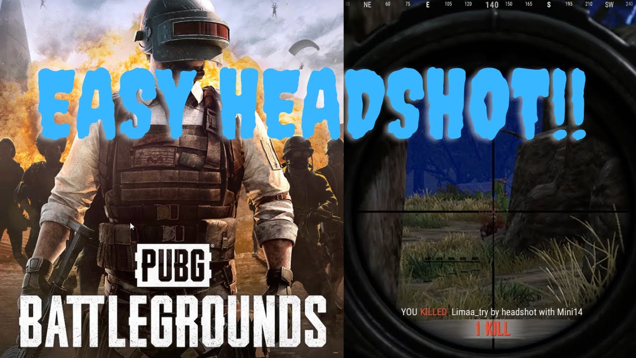 Easy headshots in PUBGY PC. - YouTube