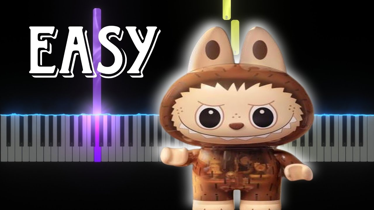 LABUBU SONG (Easy Piano Tutorial) - YouTube