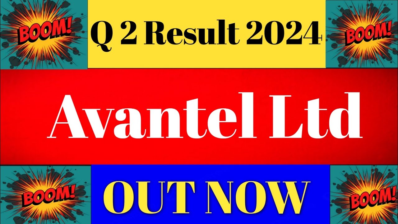 ♦️Avantel q2 results 2024 || Avantel result || Avantel share latest ...