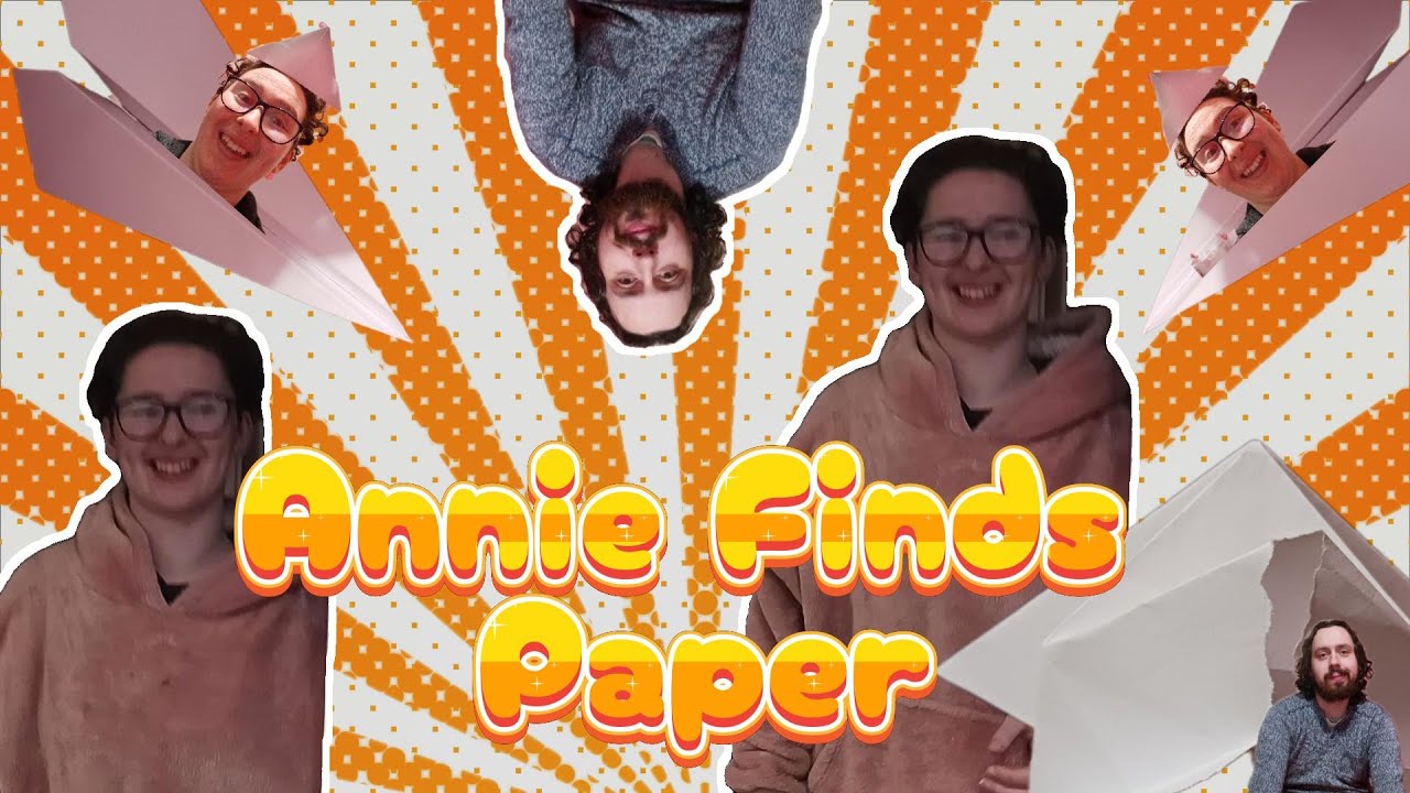 Annie Finds Paper #Annielife - YouTube